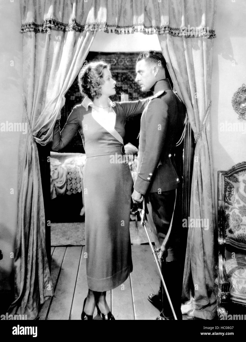 LOVE, from left, Greta Garbo, John Gilbert, 1927 Stock Photo - Alamy