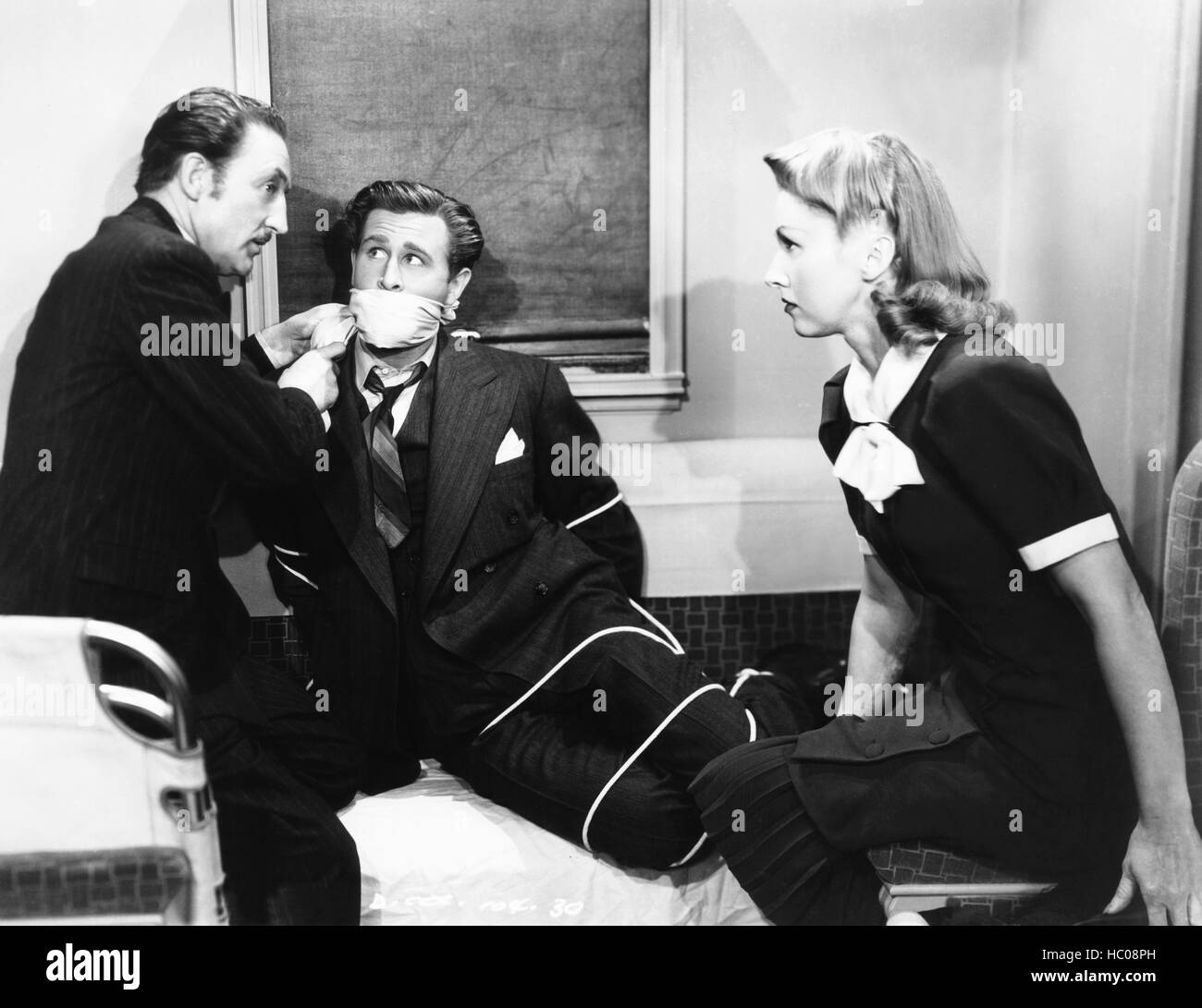 THE LONE WOLF TAKES A CHANCE, from left: Warren William, Lloyd Bridges ...