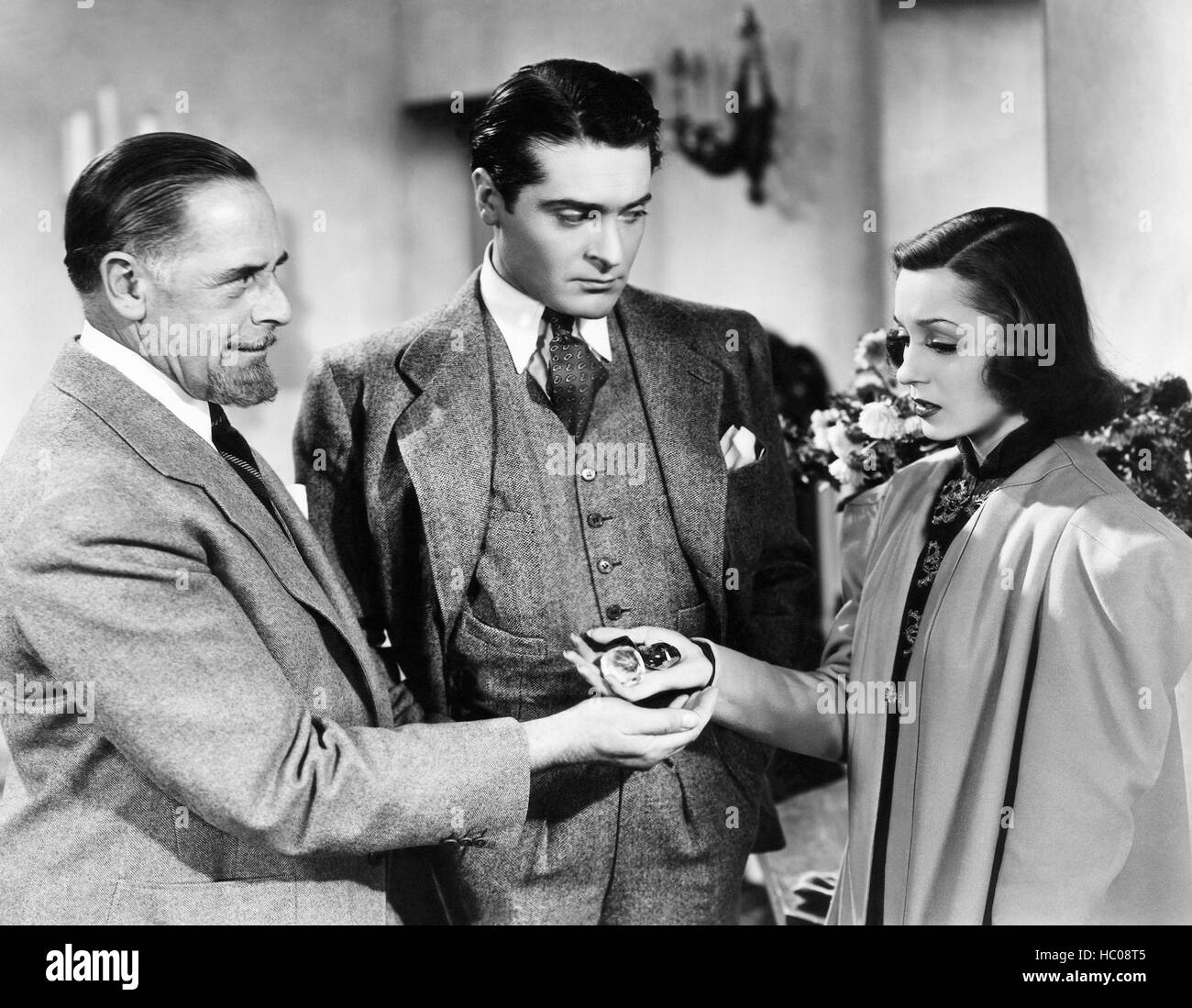 THE LONE WOLF IN PARIS, from left, Maurice Cass, Francis Lederer ...