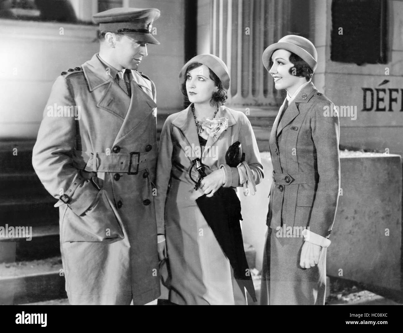 THE MAN FROM YESTERDAY, from left: Clive Brook, Yola d'Avril, Claudette ...