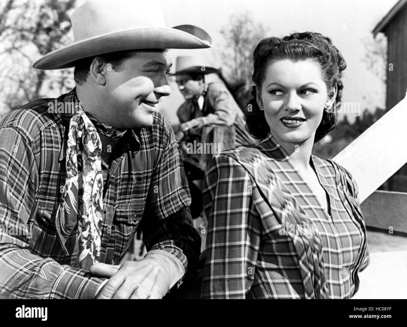 MAN FROM RAINBOW VALLEY, from left, Monte Hale, Lorna Gray, (aka Adrian ...