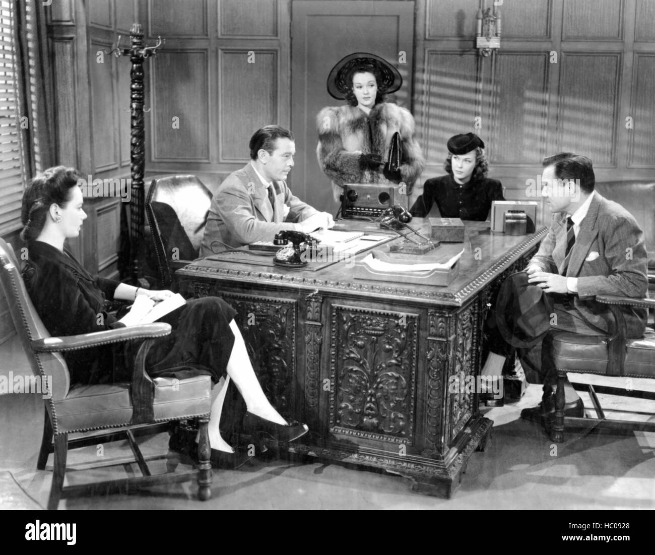 MAN FROM HEADQUARTERS, Mel Ruick, Joan Woodbury, Frank Albertson, 1942 ...