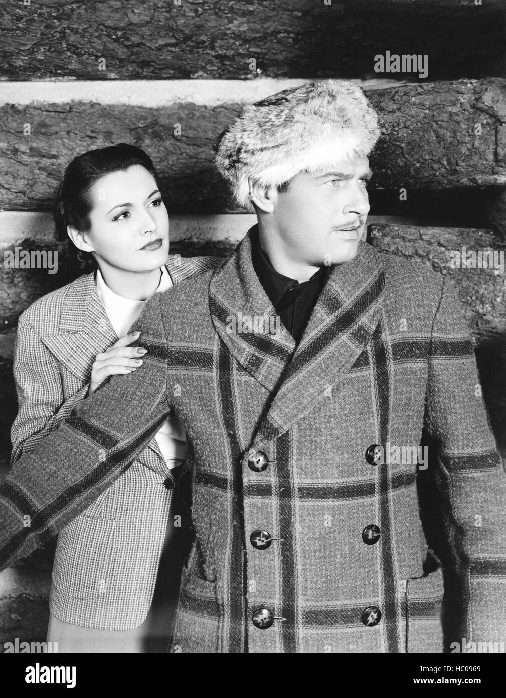 THE MAN FROM MONTREAL, from left: Kay Sutton, Richard Arlen, 1939 Stock ...