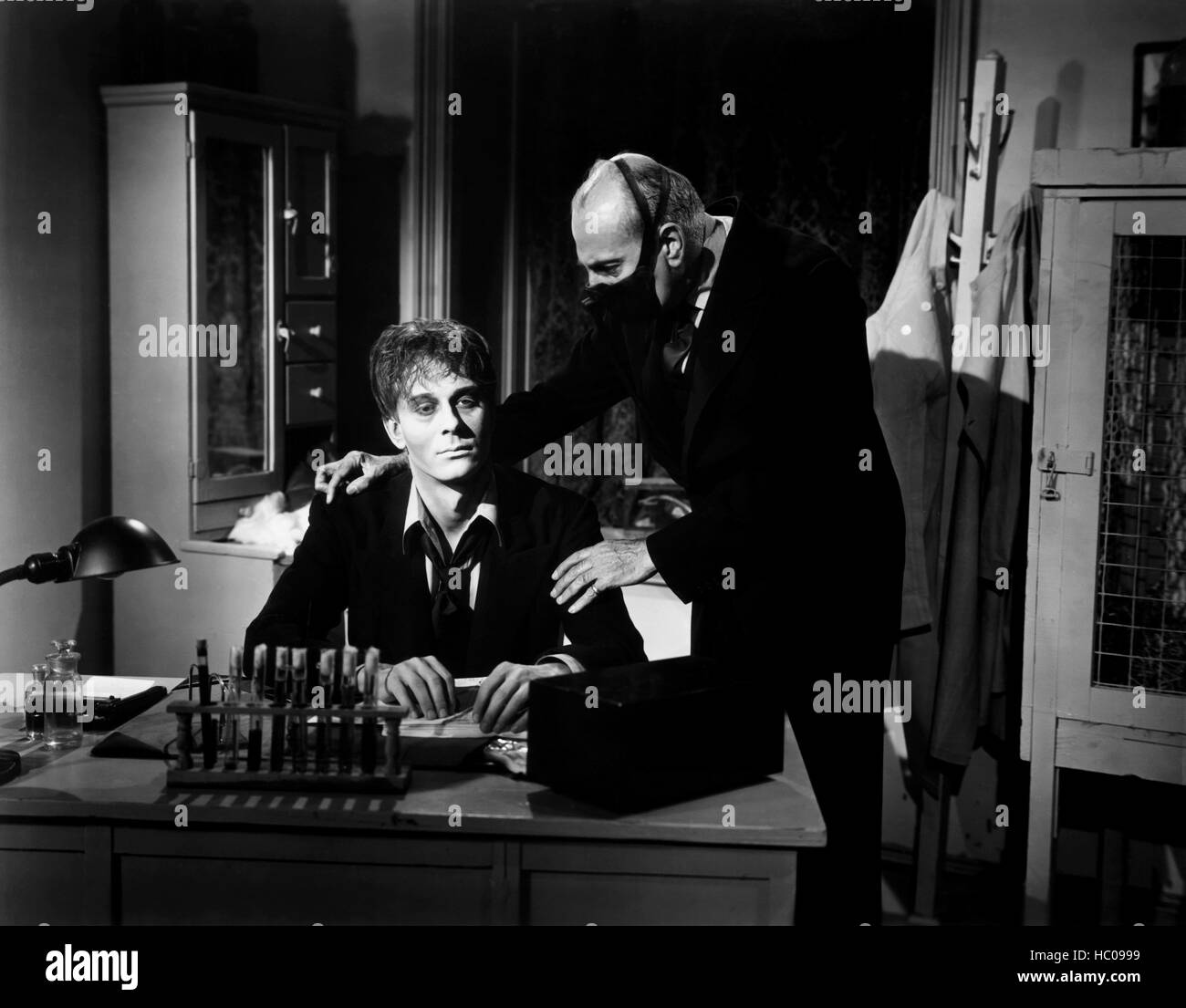 THE MAD GHOUL, from left, David Bruce, George Zucco, 1943 Stock Photo ...
