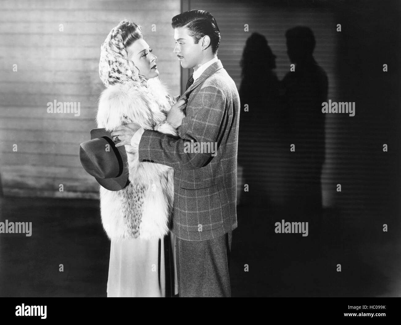 THE MAD GHOUL, from left, Evelyn Ankers, Turhan Bey, 1943 Stock Photo ...