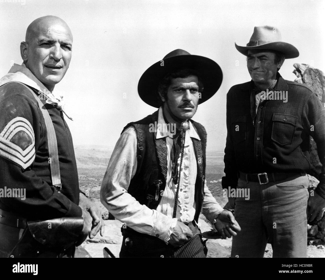MACKENNA'S GOLD, Telly Savalas, Omar Sharif, Gregory Peck, 1969 Stock ...