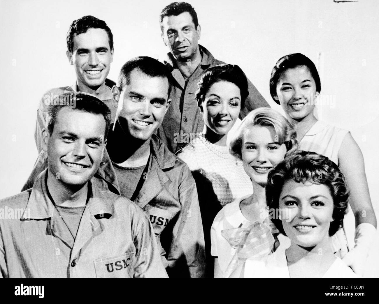 IN LOVE AND WAR, from left, Robert Wagner, Bradford Dillman, Jeffrey ...