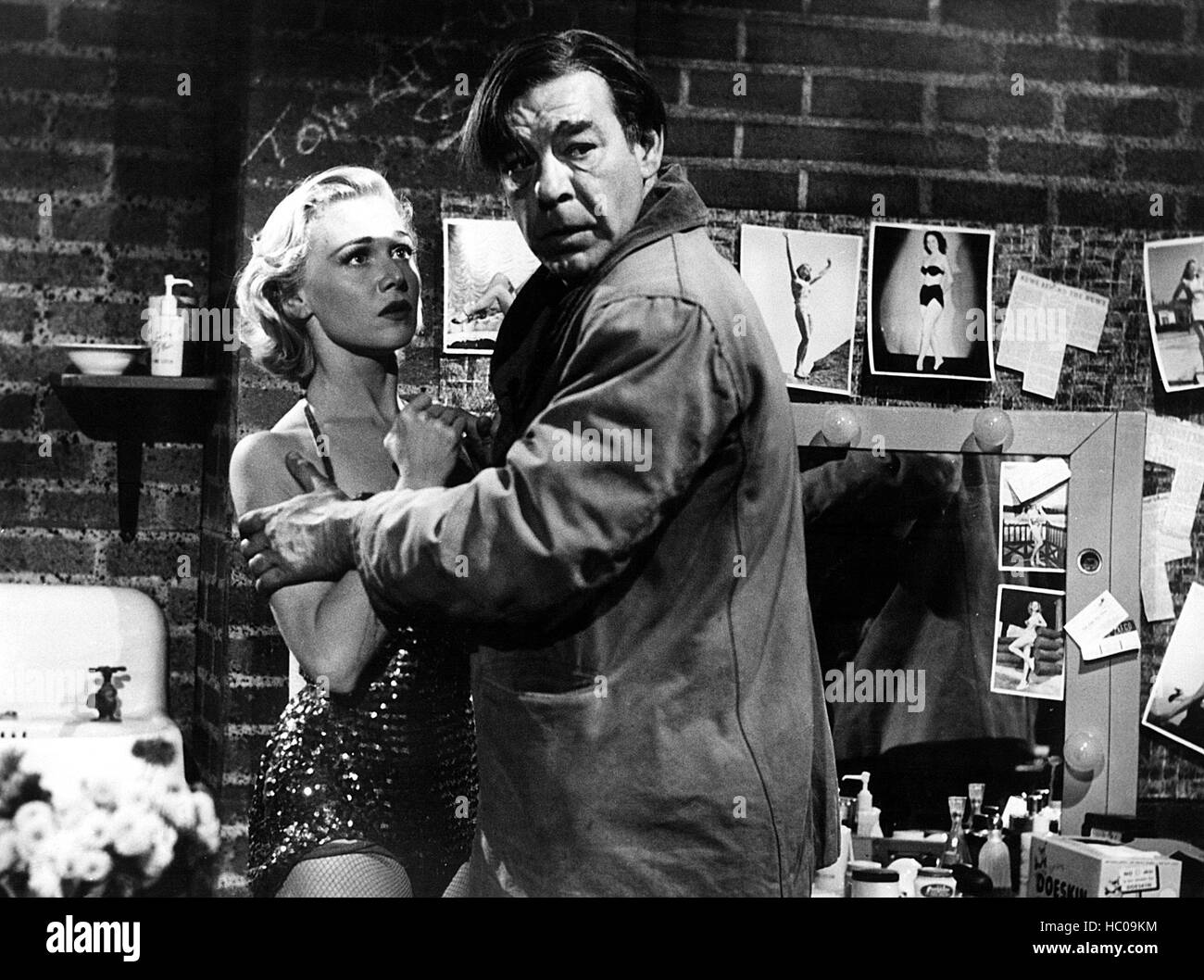 INDESTRUCTIBLE MAN, Marian Carr, Lon Chaney, Jr., 1956 Stock Photo - Alamy