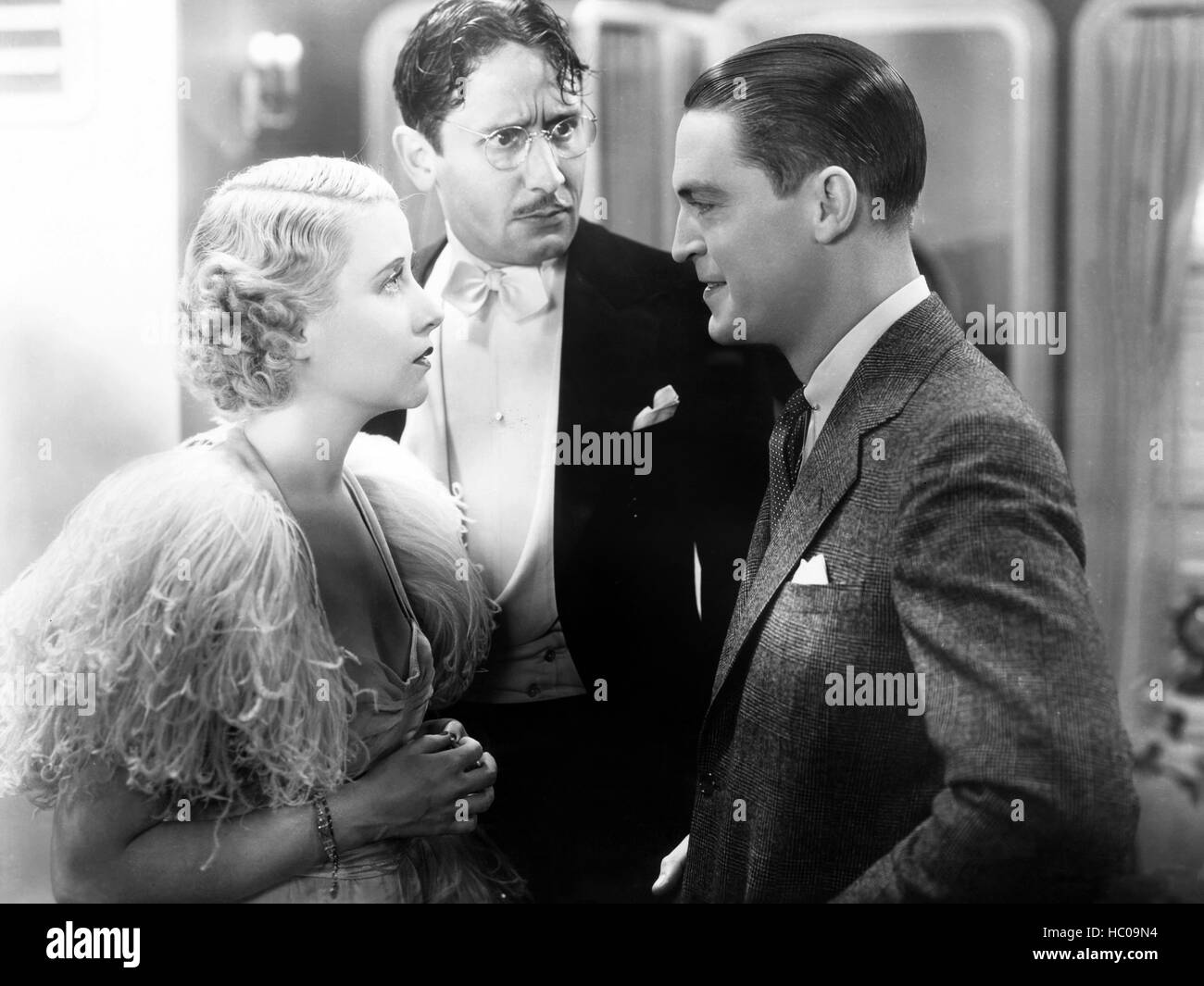 INFERNAL MACHINE, from left: Geneveieve Tobin, Victor Jory, Chester ...