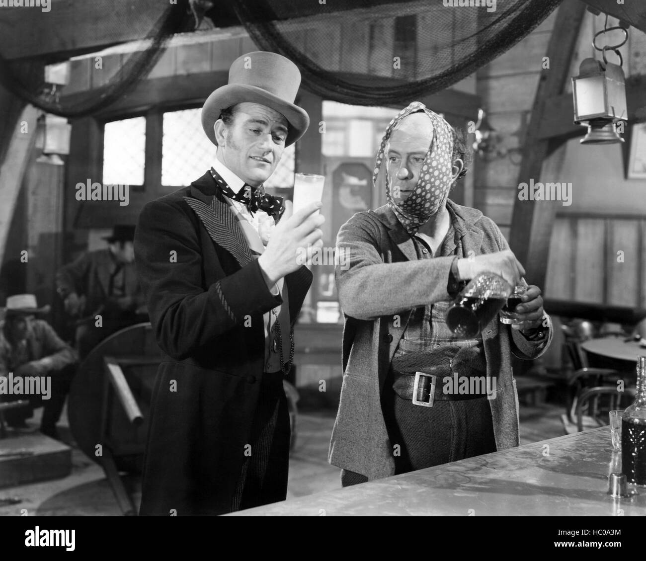 IN OLD CALIFORNIA, John Wayne, Edgar Kennedy, 1942 Stock Photo - Alamy