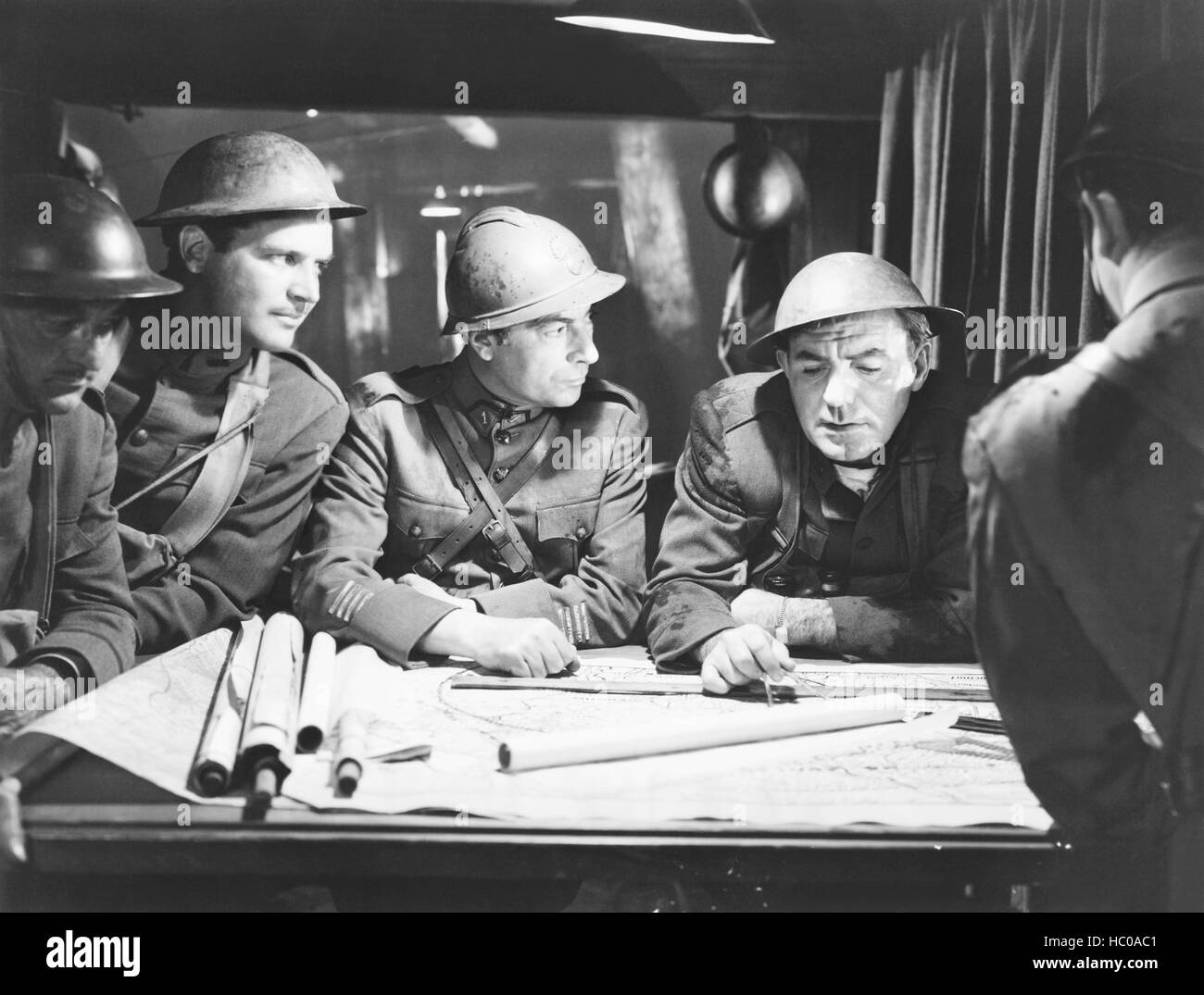 THE IRON MAJOR, Pat O'Brien (right), 1943 Stock Photo - Alamy
