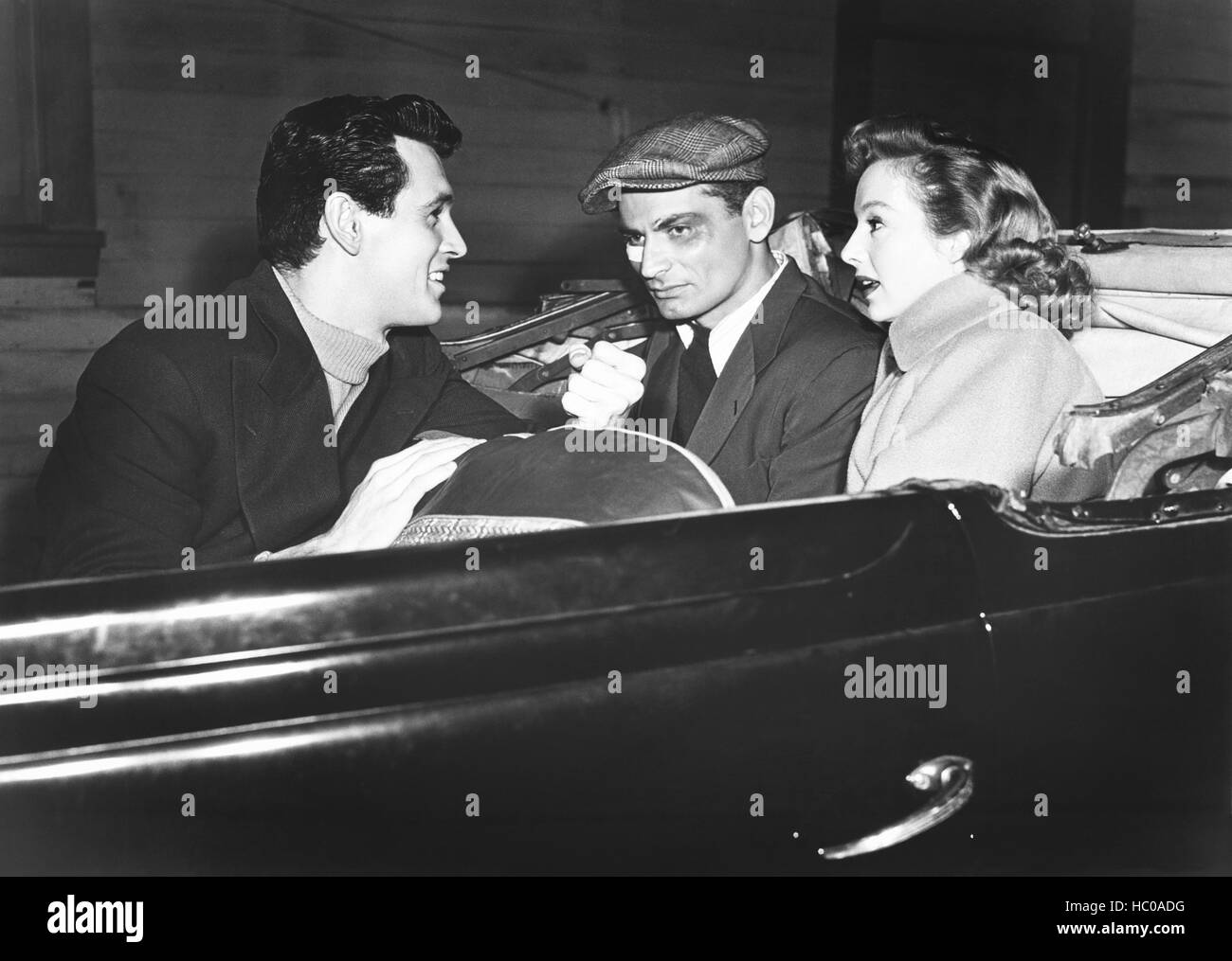 IRON MAN, from left: Rock Hudson, Jeff Chandler, Evelyn Keyes, 1951 ...