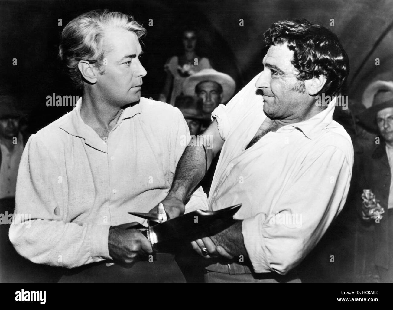 THE IRON MISTRESS, Alan Ladd, Nedrick Young, 1952 Stock Photo - Alamy