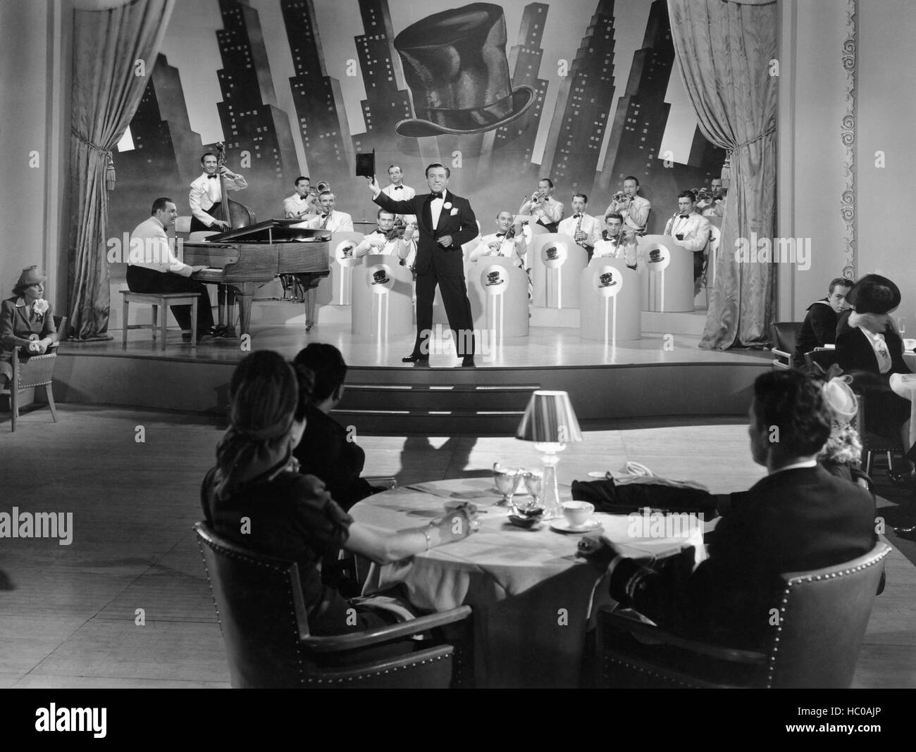 IS EVERYBODY HAPPY?, Ted Lewis and His Orchestra, 1943 Stock Photo - Alamy