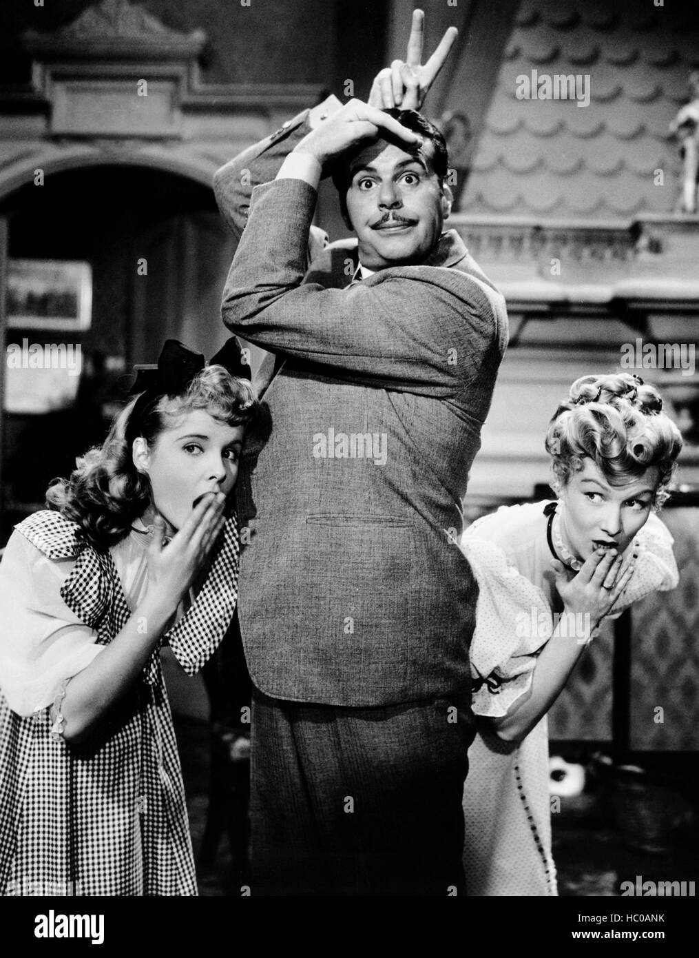 ISN'T IT ROMANTIC?, from left, Mona Freeman, Billy De Wolfe, Veronica ...