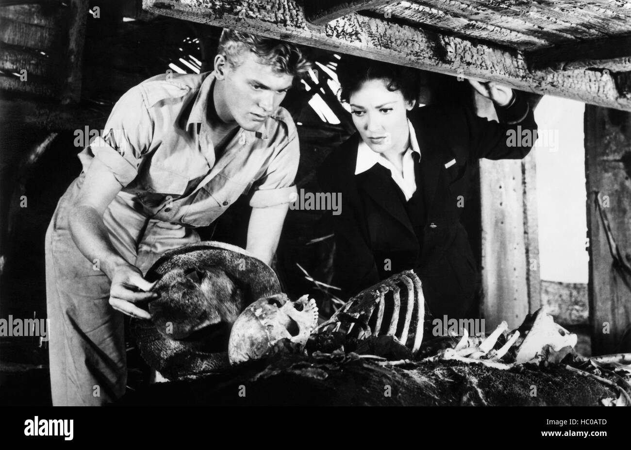 ISLAND OF DESIRE, (aka SATURDAY ISLAND), Tab Hunter, Linda Darnell ...