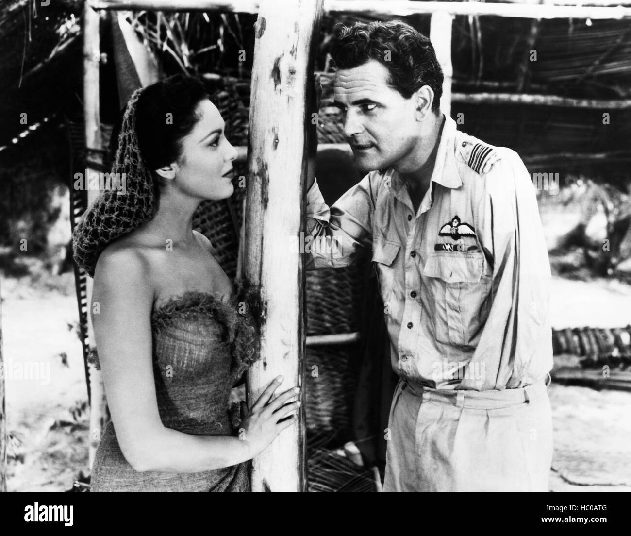 ISLAND OF DESIRE, (aka SATURDAY ISLAND), Linda Darnell, Donald Gray, 1952 Stock Photo - Alamy