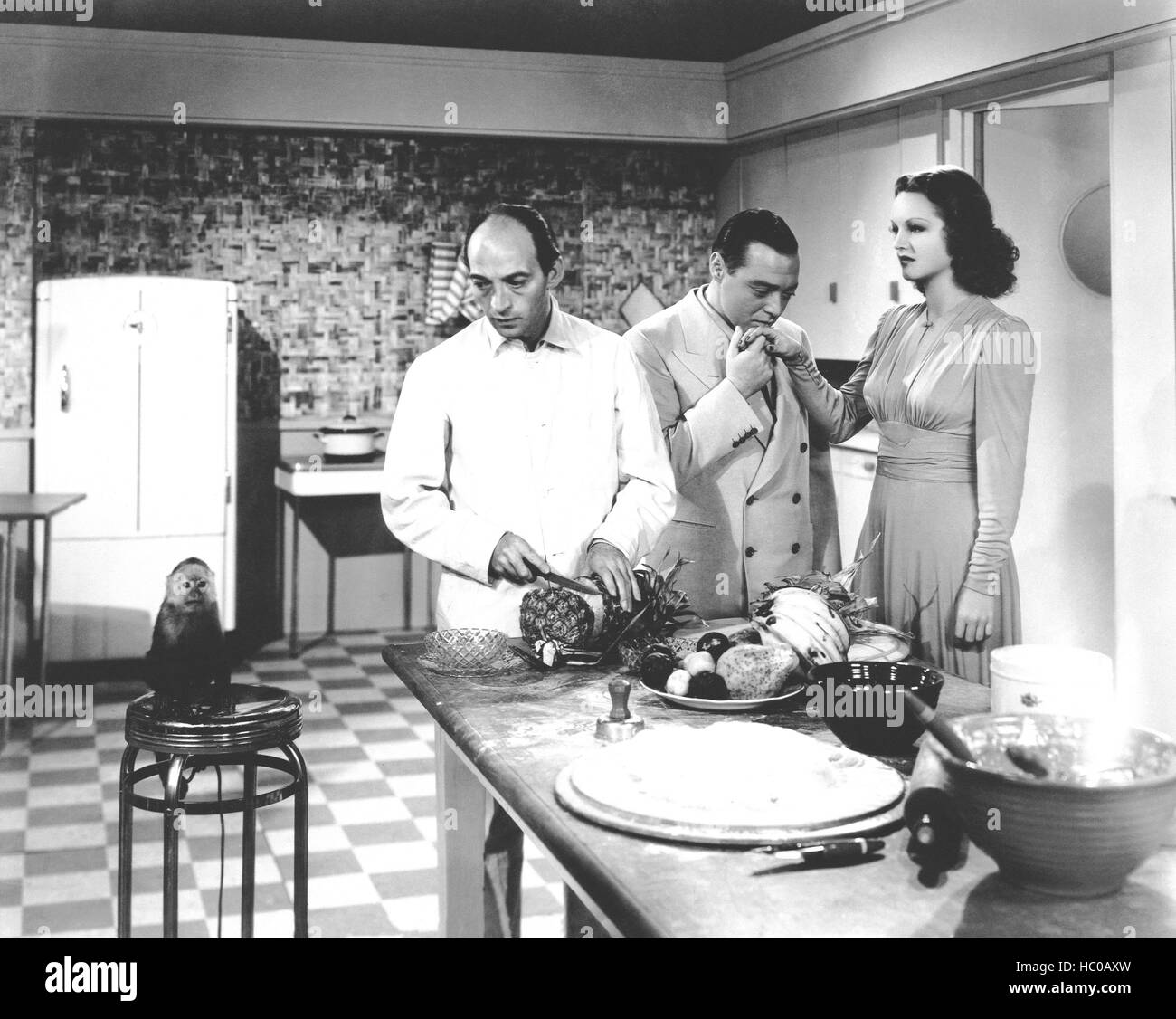 ISLAND OF DOOMED MEN, from left, George E. Stone, Peter Lorre, Rochelle ...