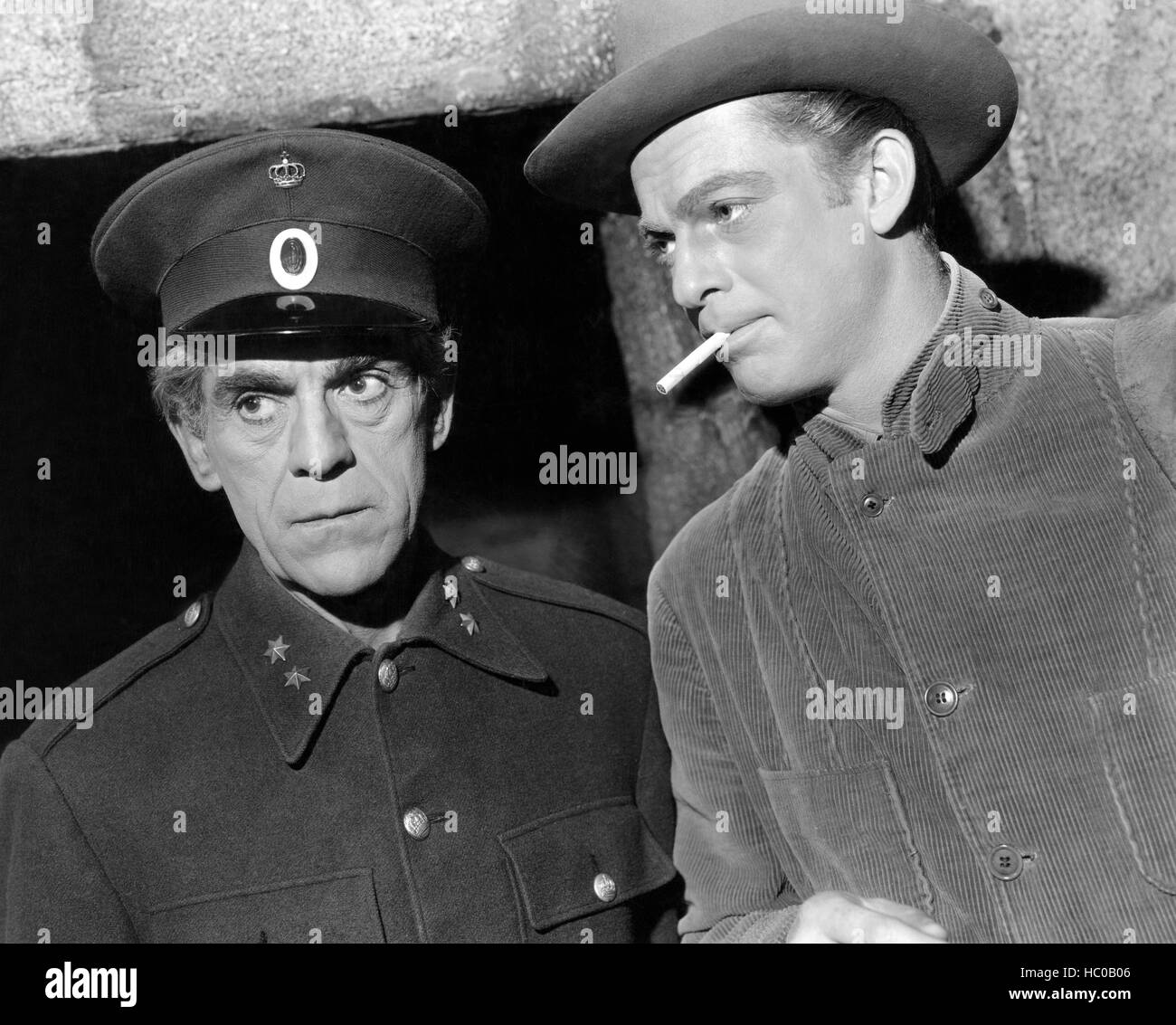 ISLE OF THE DEAD, from left: Boris Karloff, Marc Cramer, 1945 Stock ...
