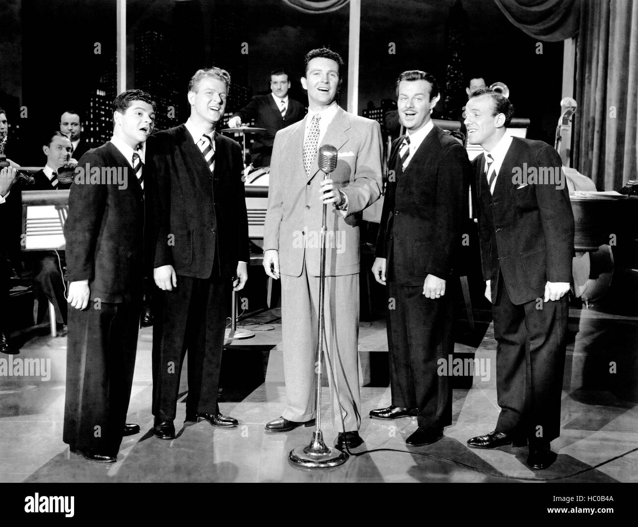 I SURRENDER DEAR, from left, Frankie Carr, Joe Mayer, David Street, Art Terry, (far right), 1948 ...