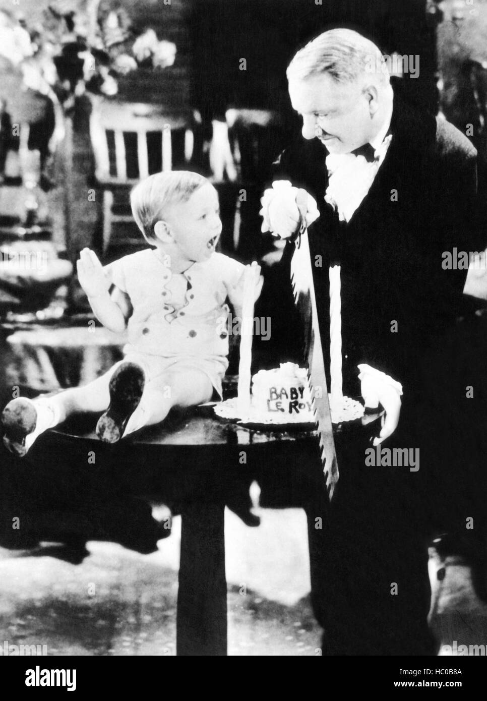 IT'S A GIFT, from left: Baby LeRoy, W.C. Fields, 1934 Stock Photo - Alamy