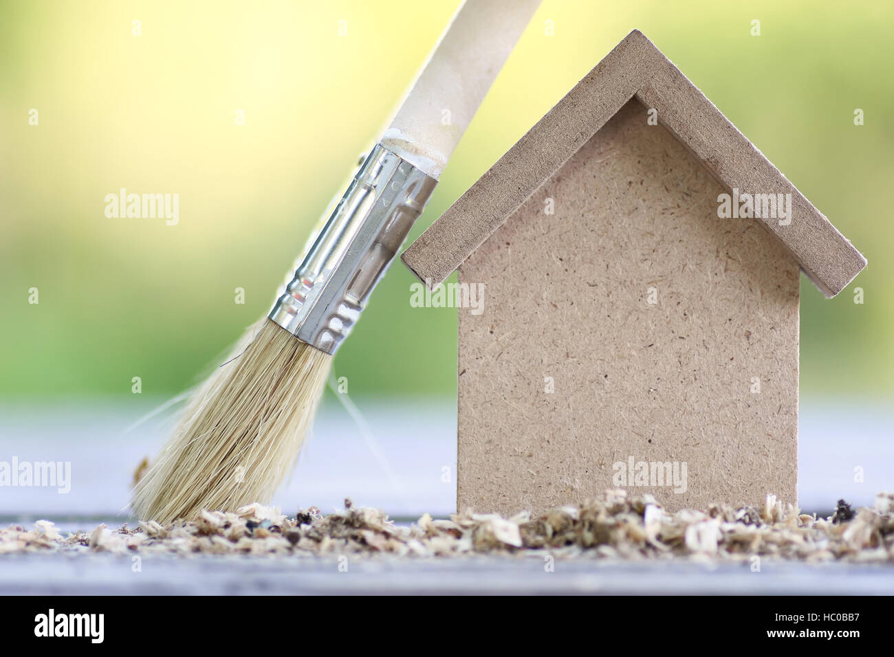 house real estate shape Stock Photo - Alamy