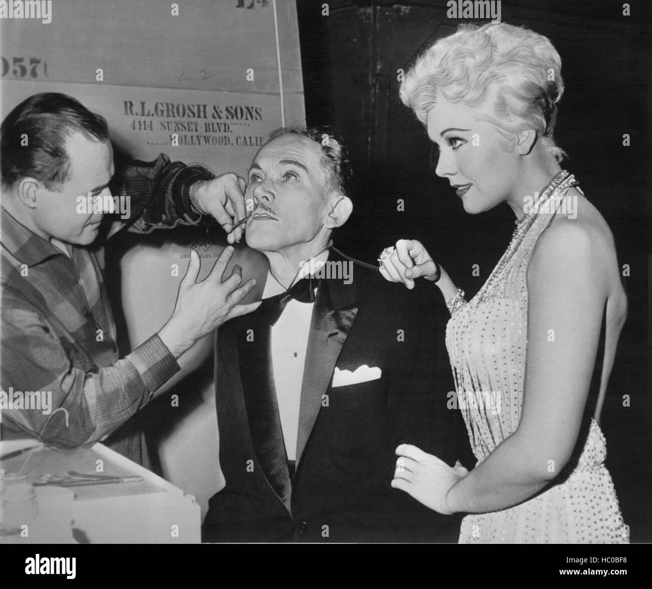 JEANNE EAGELS, Benny Lane, Joesph Novak, Kim Novak, 1957 Stock Photo - Alamy