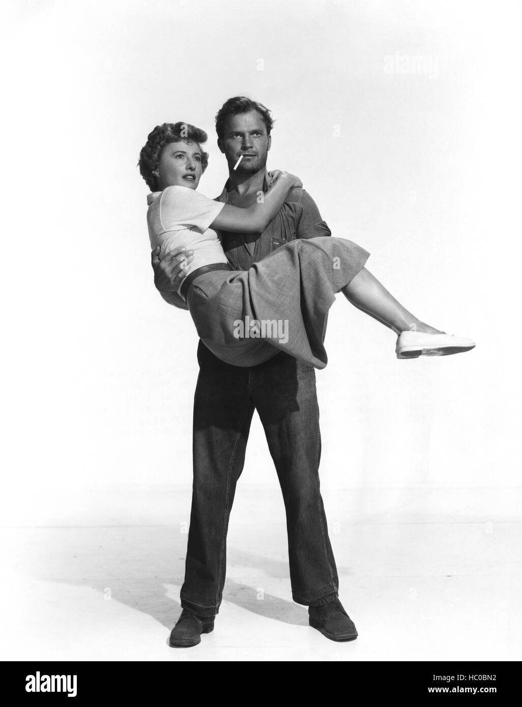 JEOPARDY, Barbara Stanwyck, Ralph Meeker, 1953 Stock Photo - Alamy