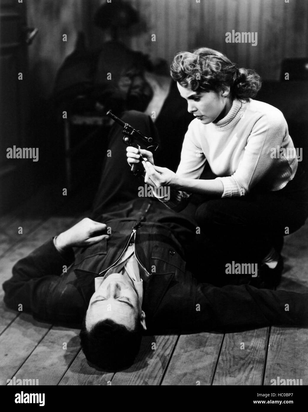 JET PILOT, from left: John Wayne, Janet Leigh, 1950, (released 1957 Stock Photo - Alamy