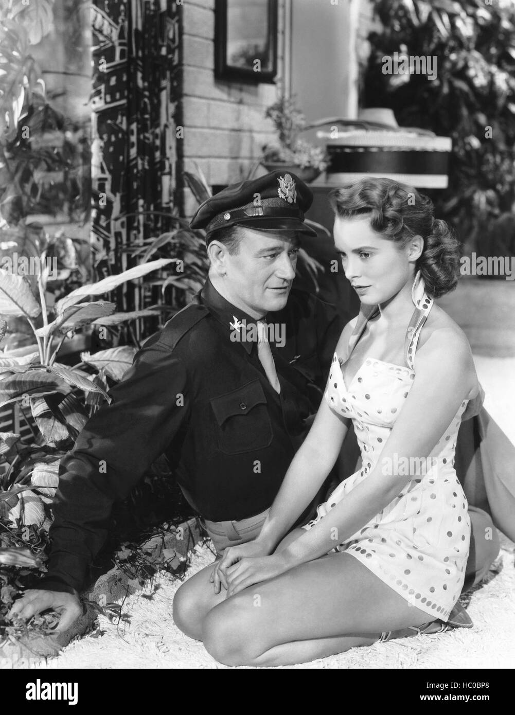 JET PILOT, from left, John Wayne, Janet Leigh, 1950, (released 1957 Stock Photo - Alamy