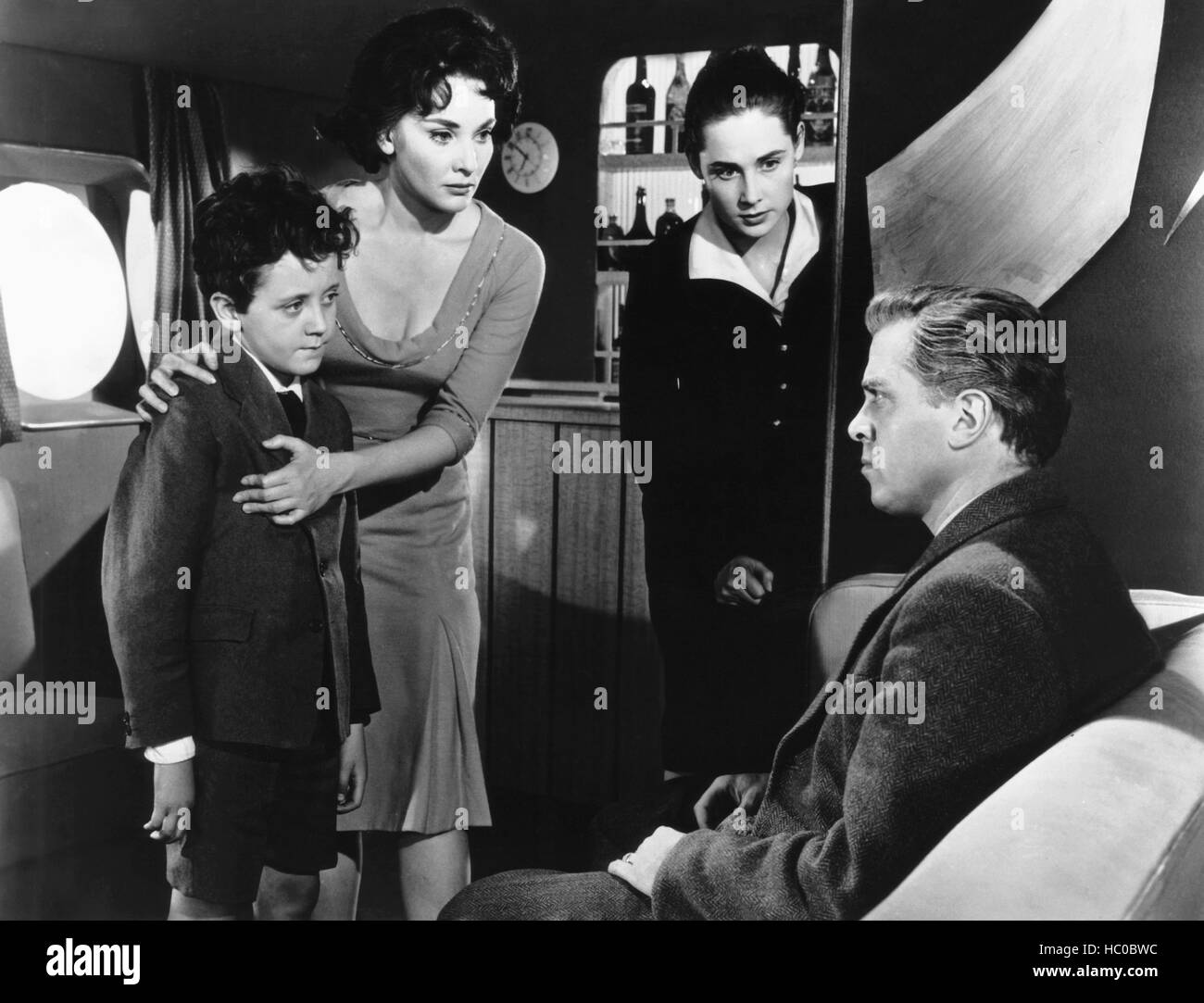 JET STORM, from left, Jeremy Judge, Diane Cilento, Virginia Maskell ...