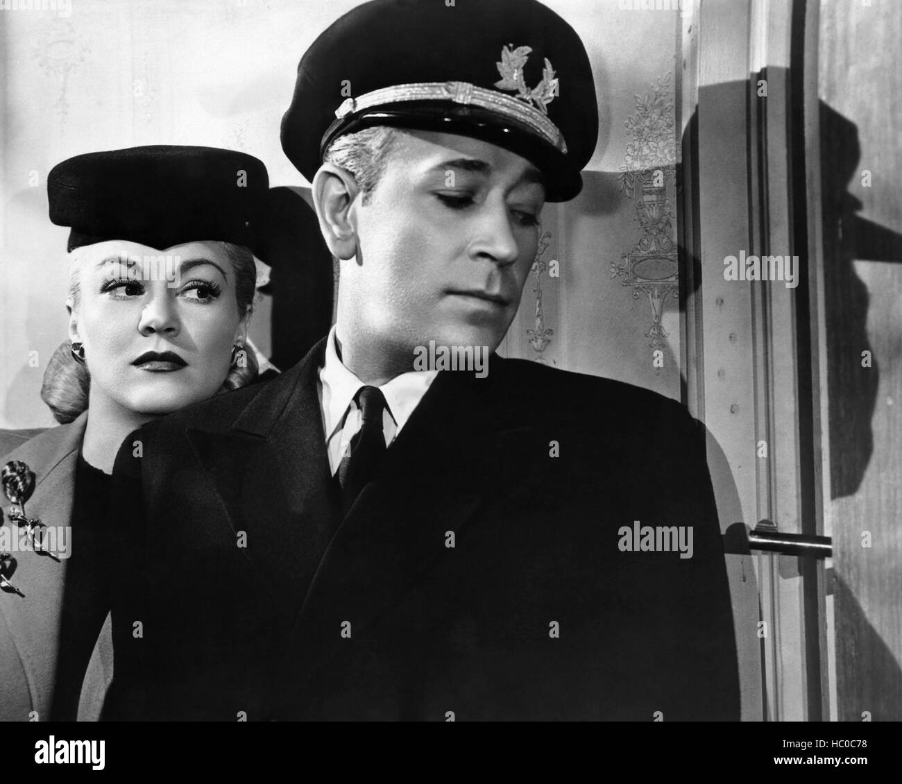 JOHNNY ANGEL, Claire Trevor, George Raft, 1945 Stock Photo - Alamy