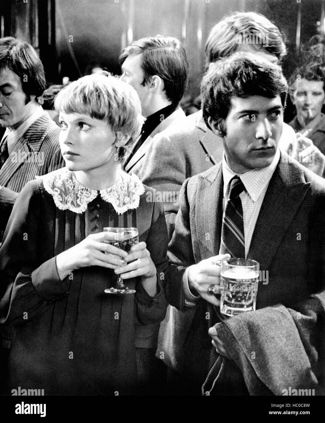 JOHN AND MARY, from left, Mia Farrow, Dustin Hoffman, 1969, TM and ...