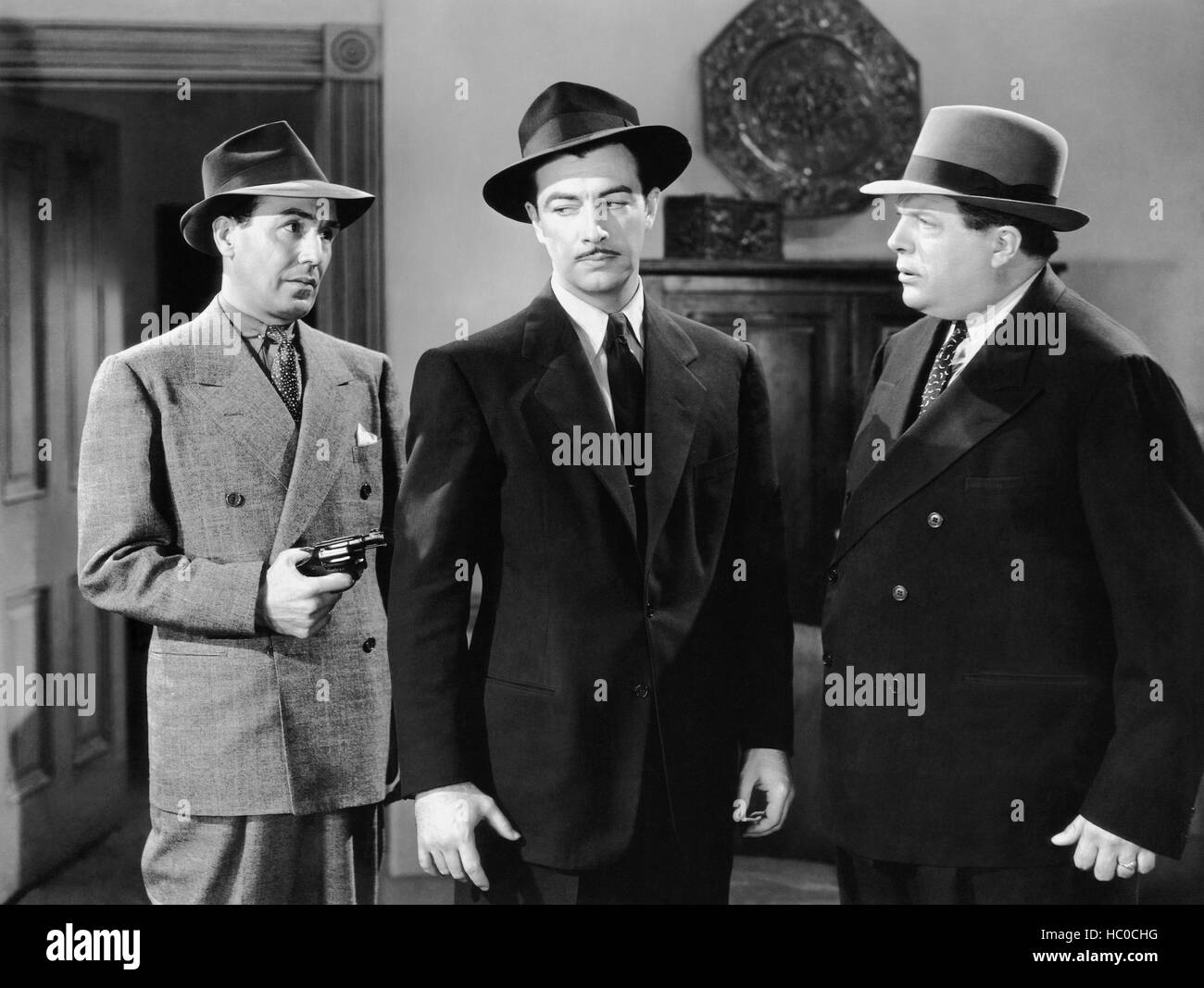 JOHNNY EAGER, from left, Joe Downing, Robert Taylor, Cy Kendall, 1942 ...