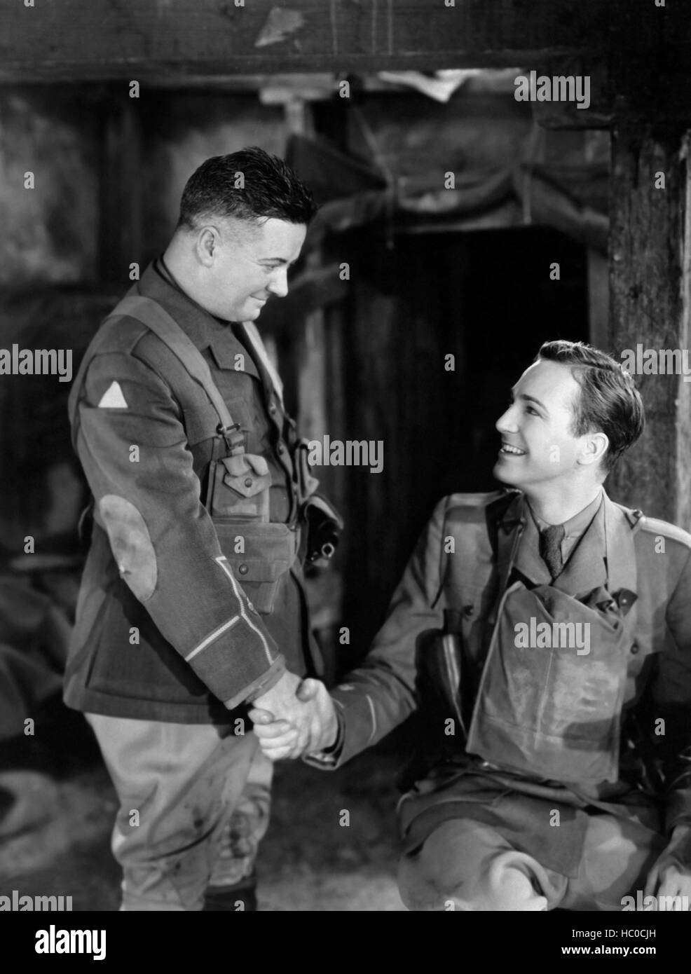 JOURNEY'S END, from left, Billy Bevan, David Manners, 1930 Stock Photo ...