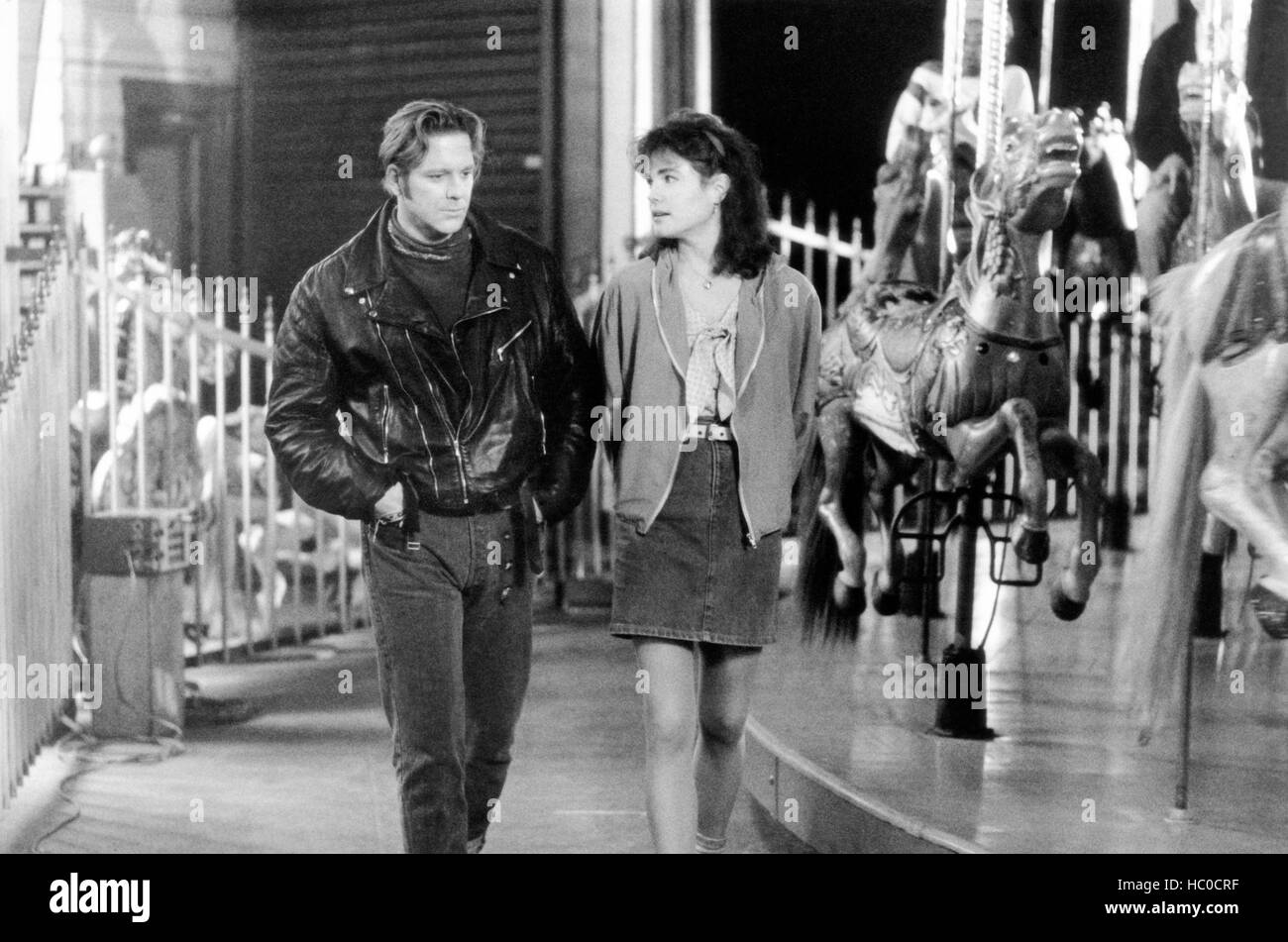 JOHNNY HANDSOME, from left, Mickey Rourke, Elizabeth McGovern, 1989 ...