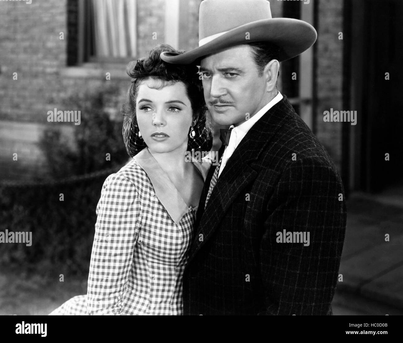 THE KANSAN, from left, Jane Wyatt, Richard Dix, 1943 Stock Photo - Alamy