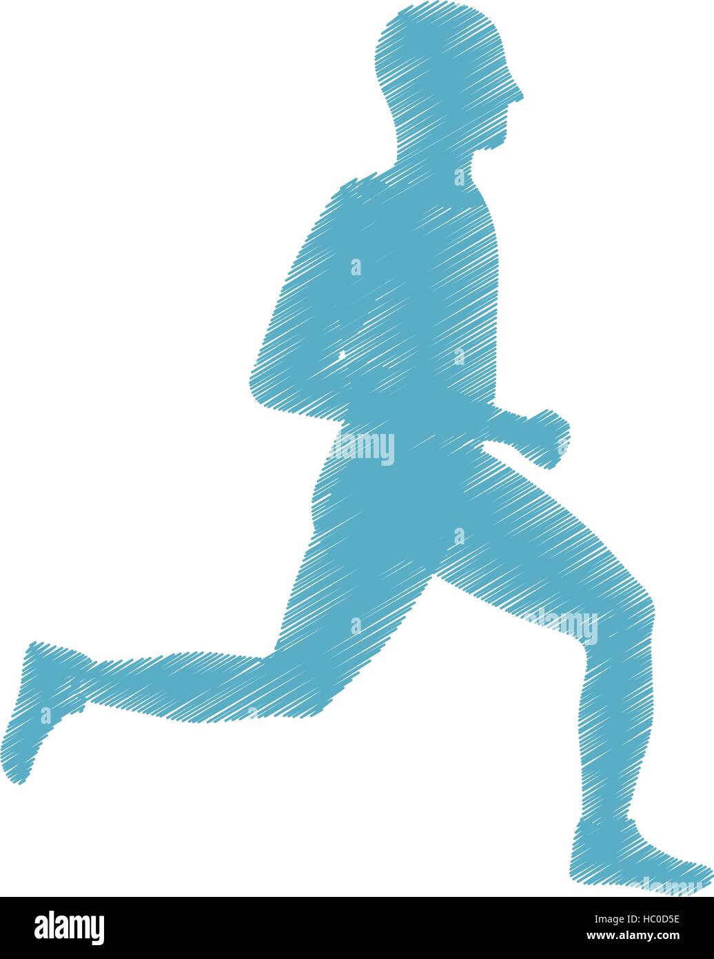 man running fitness icon vector illustration graphic design Stock ...