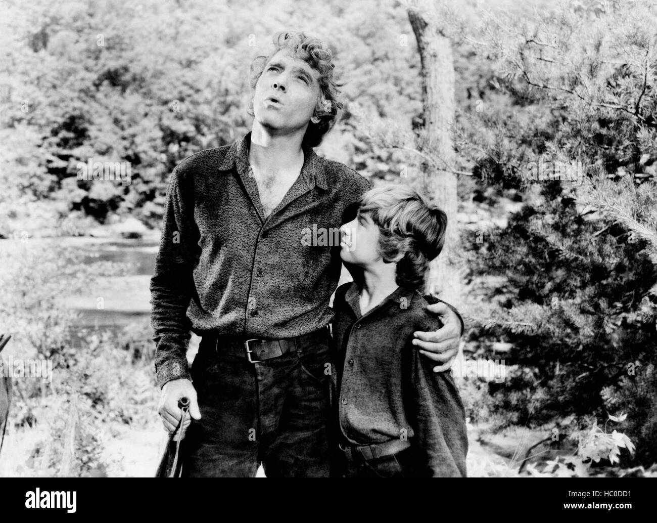 THE KENTUCKIAN, from left, Burt Lancaster, Donald MacDonald, 1955 Stock ...