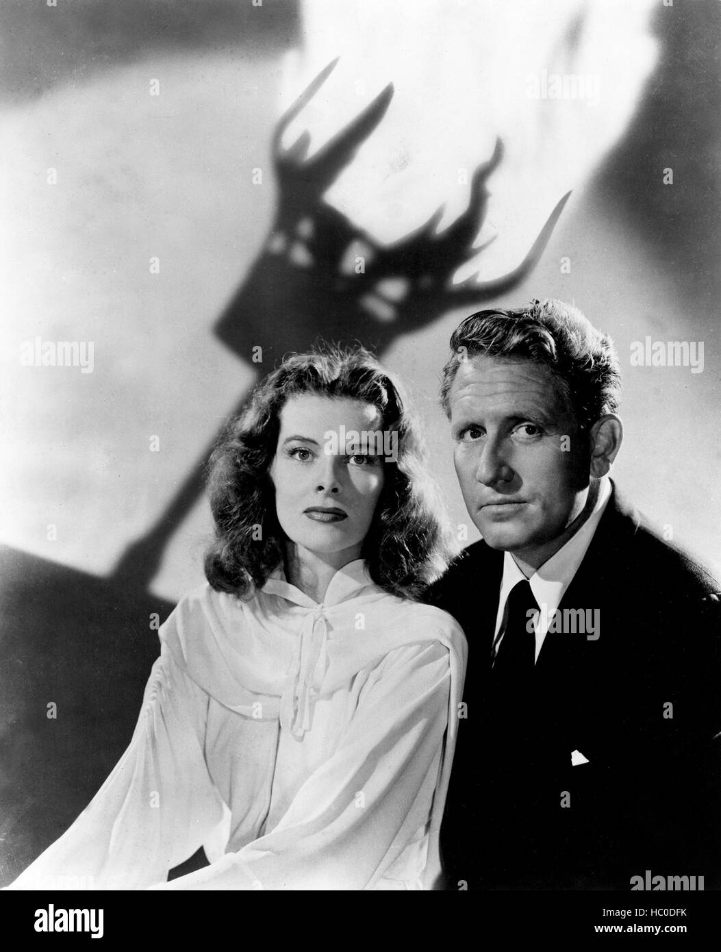 KEEPER OF THE FLAME, Katharine Hepburn, Spencer Tracy, 1942 Stock Photo ...