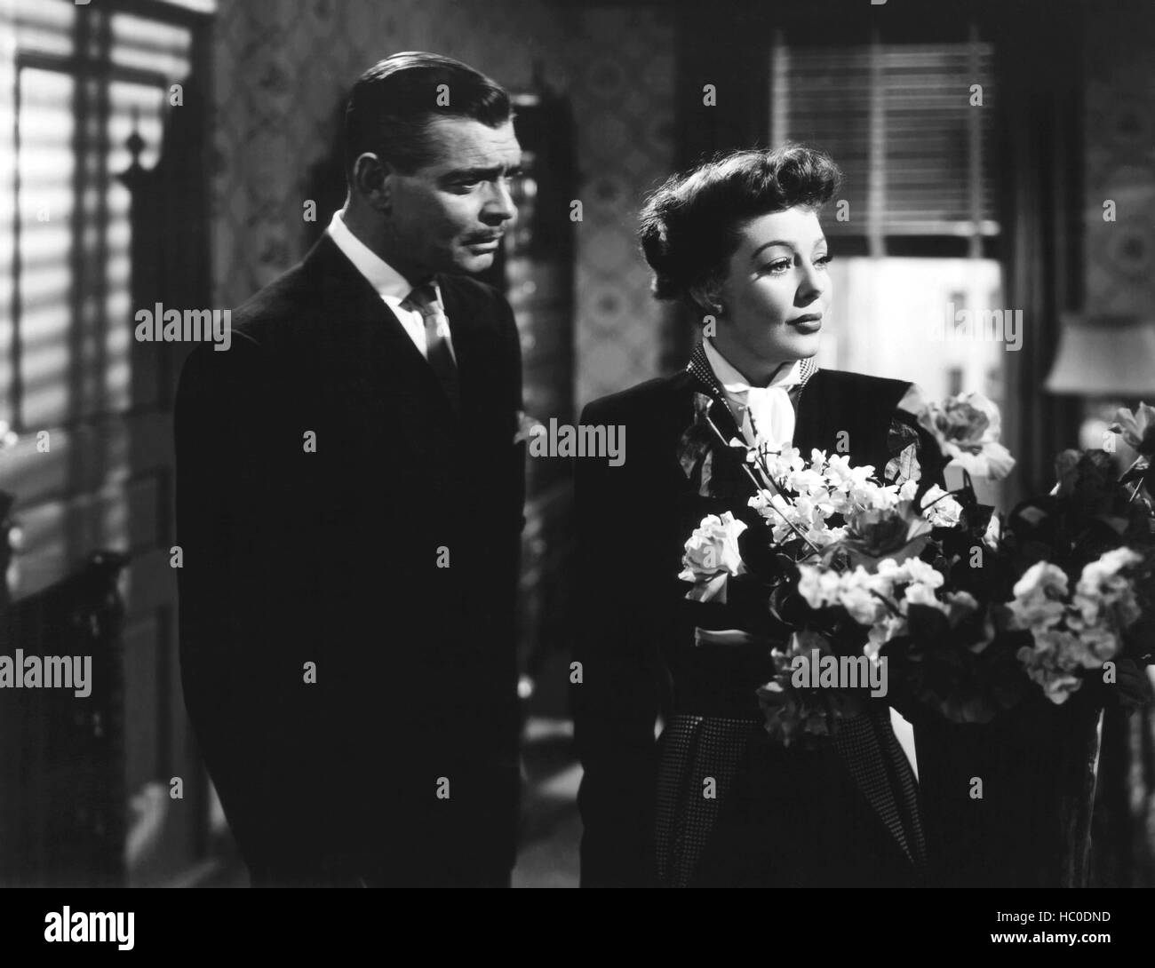 KEY TO THE CITY, from left: Clark Gable, Loretta Young, 1950 Stock ...