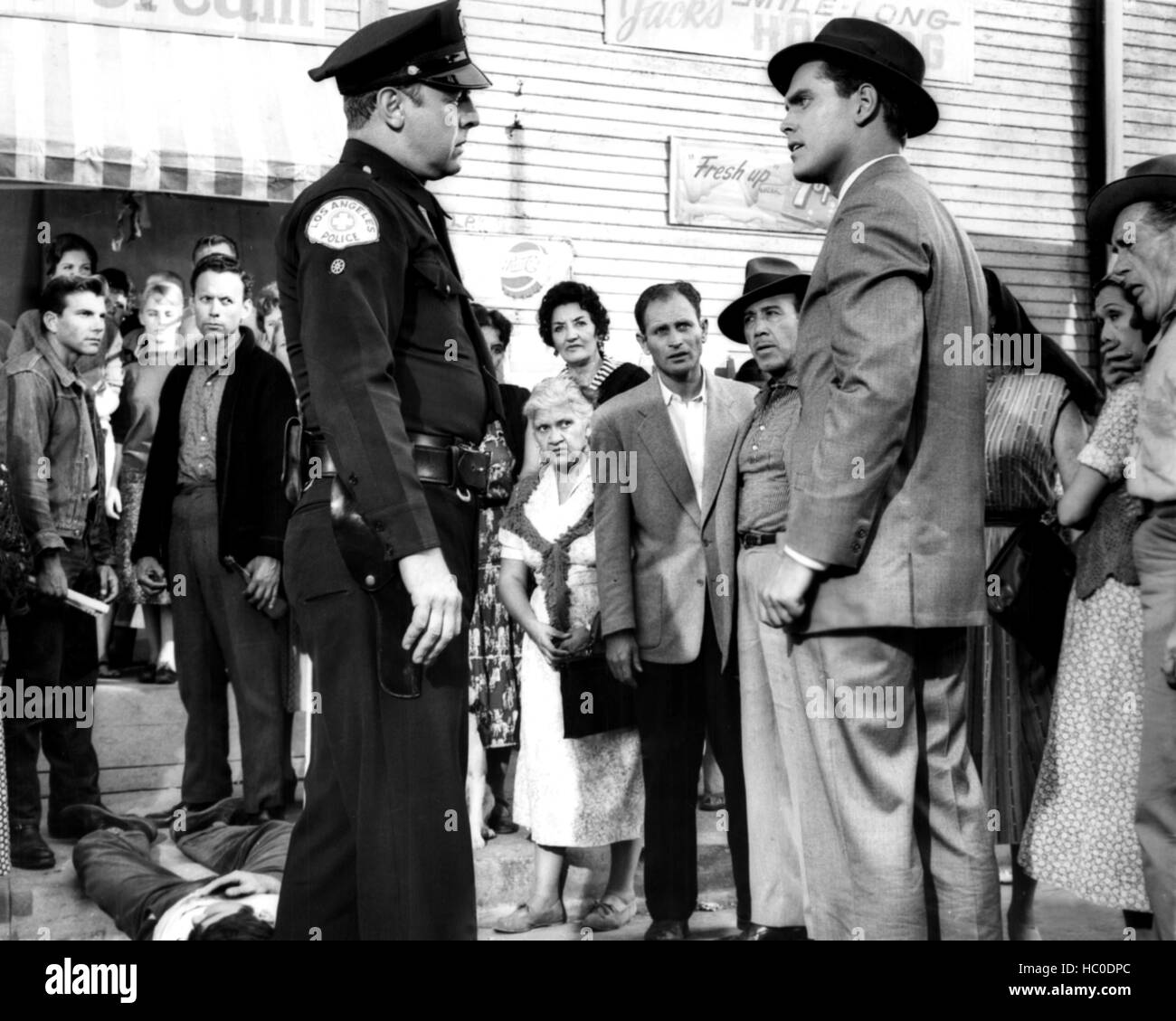 KEY WITNESS, Harry Lauter, Jeffrey Hunter, 1960 Stock Photo - Alamy