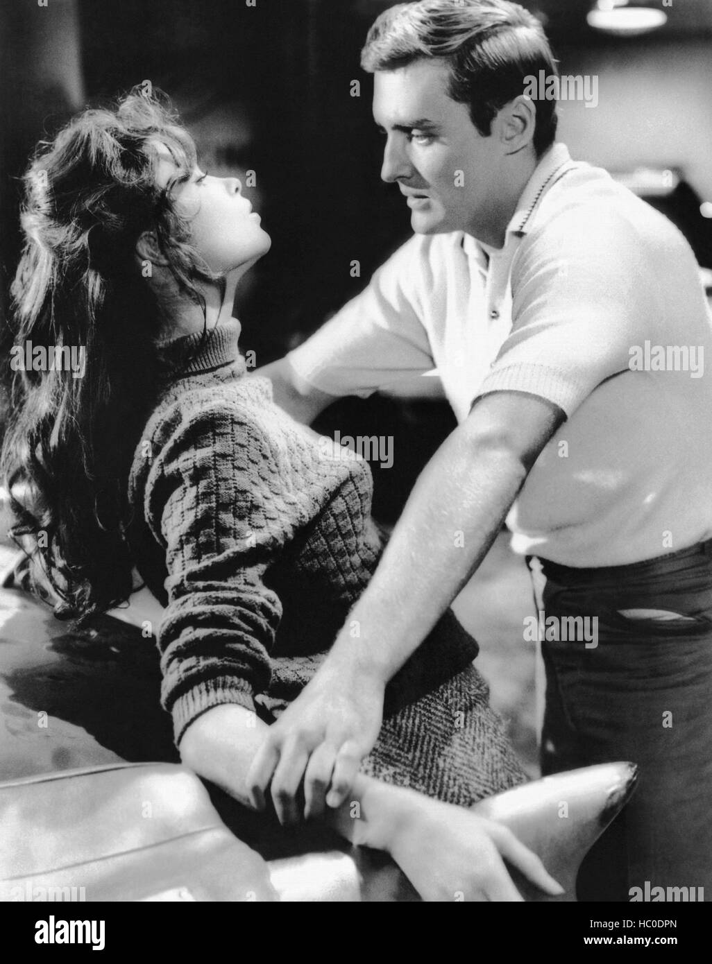 KEY WITNESS, from left, Susan Harrison, Dennis Hopper, 1960 Stock Photo ...