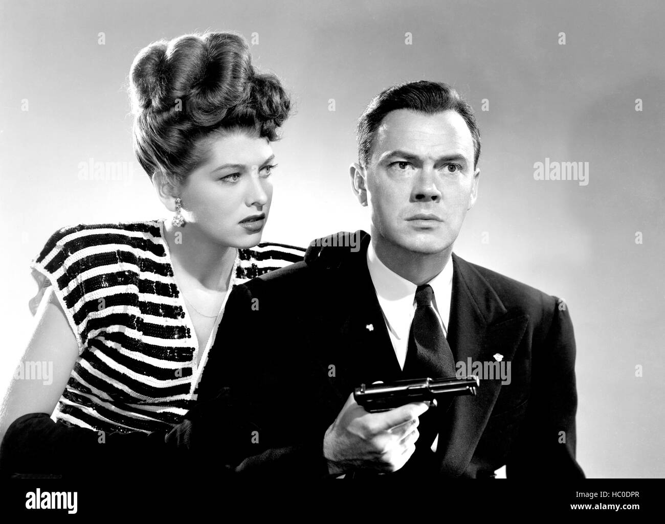 KEY WITNESS, from left, Helen Mowery, John Beal, 1947 Stock Photo - Alamy