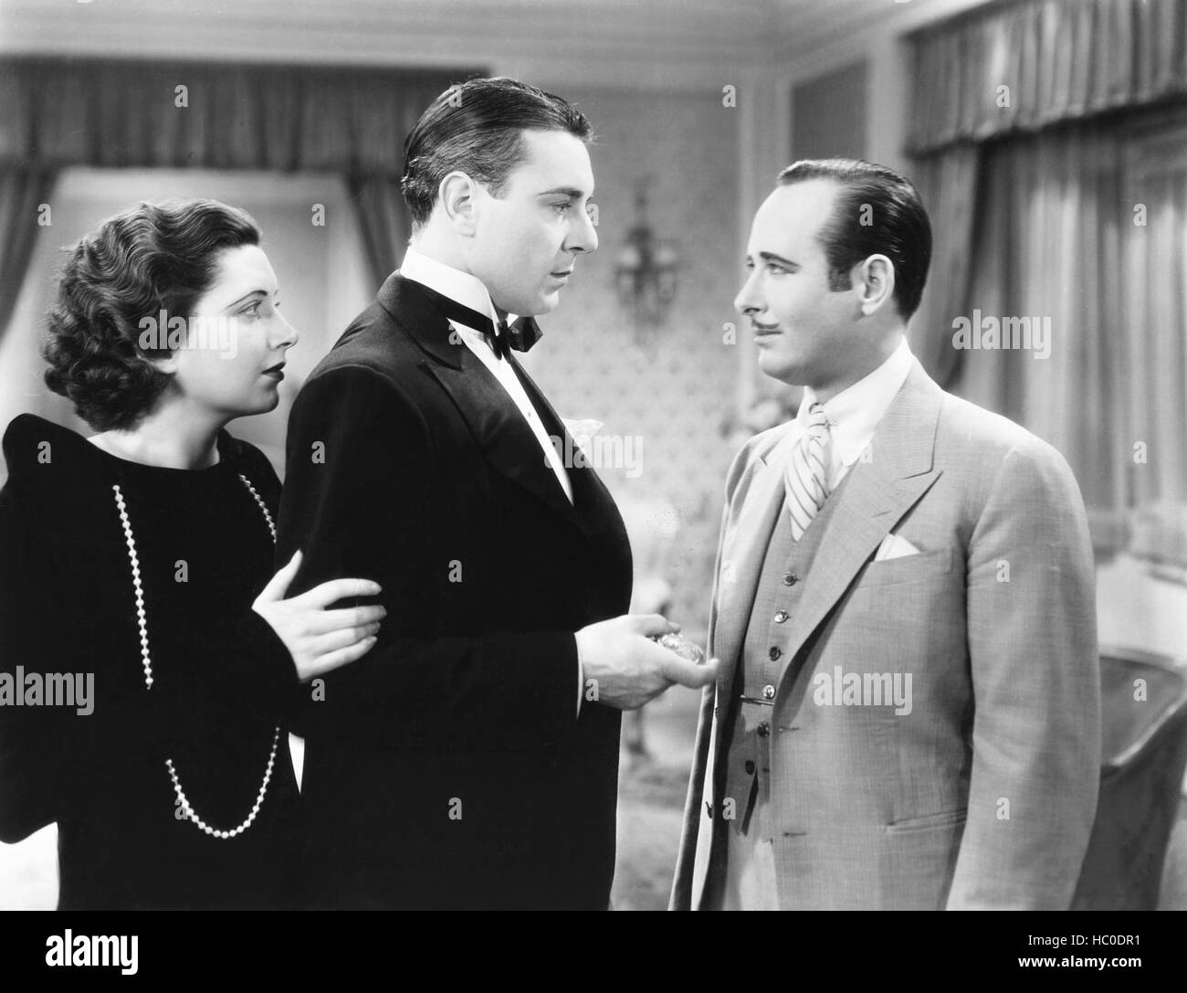 THE KEYHOLE, from left: Kay Francis, George Brent, Monroe Owsley, 1933 ...