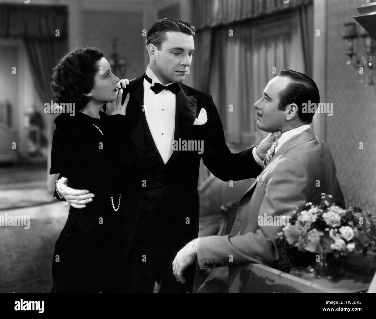 THE KEYHOLE, Kay Francis, George Brent, Monroe Owsley, 1933 Stock Photo ...
