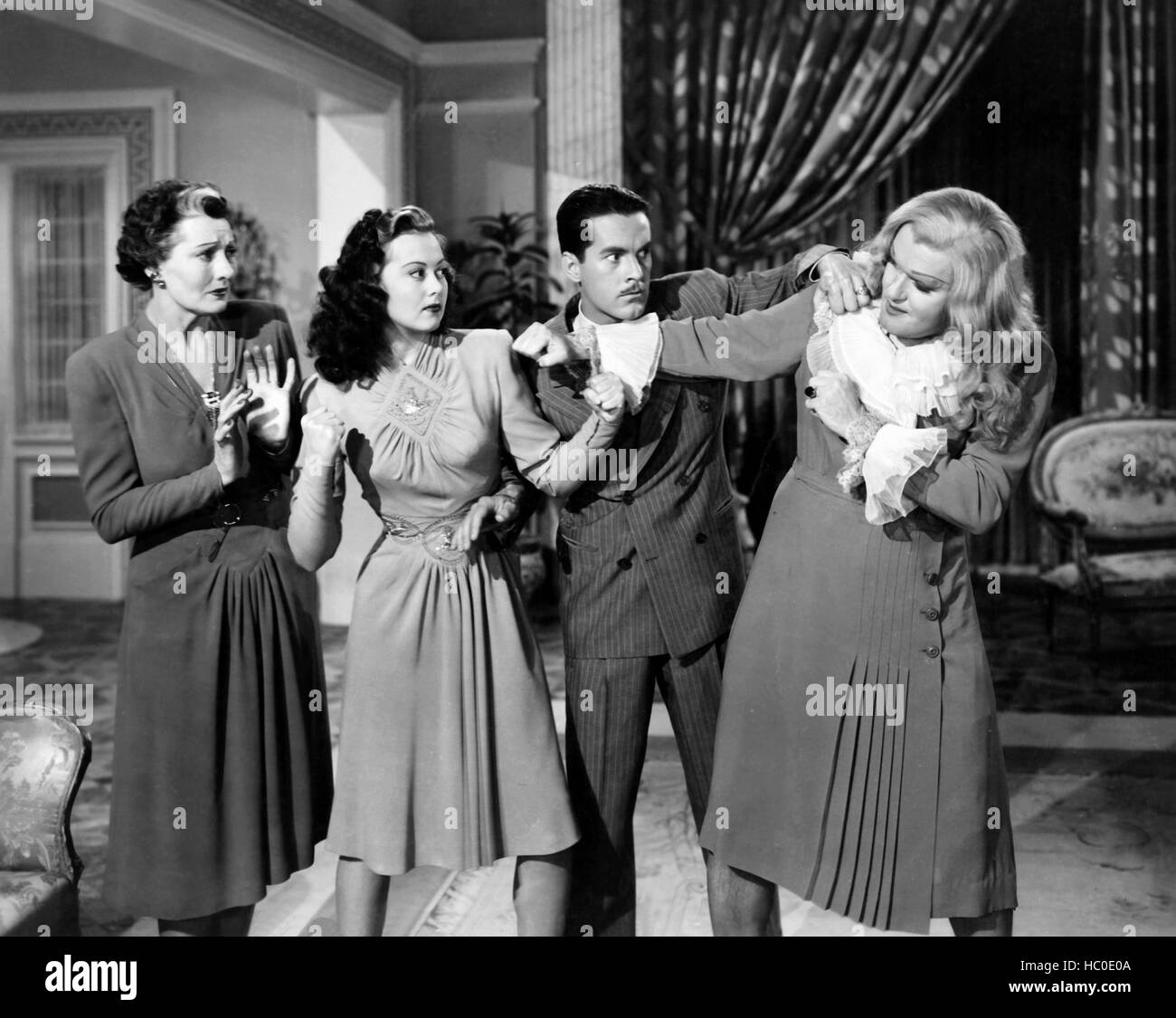 KISS AND WAKE UP, from left, Betty Blythe, Adele Mara, Johnny Downs ...