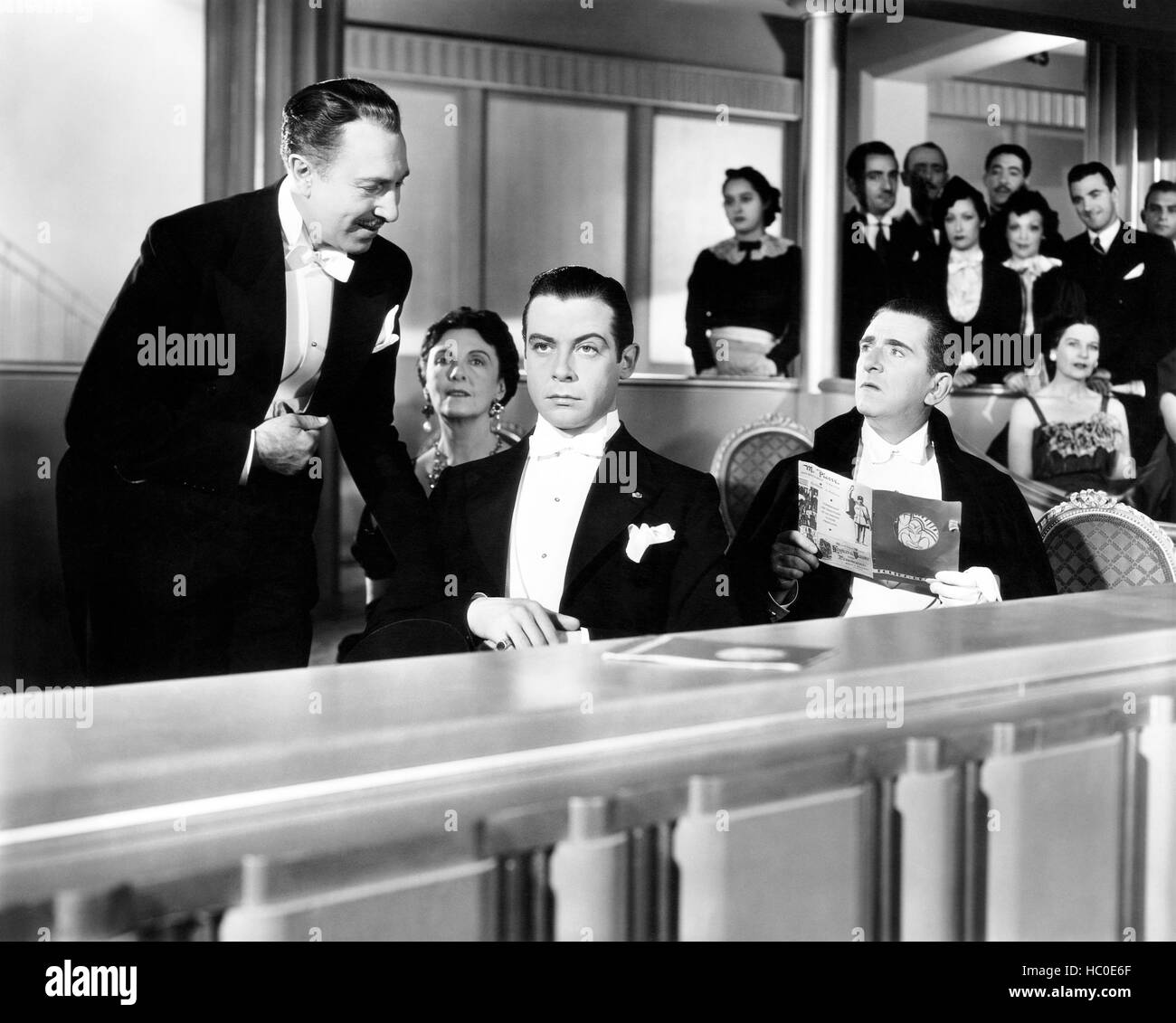 THE KING AND THE CHORUS GIRL, from left: Armand Kaliz, Mary Nash (back ...
