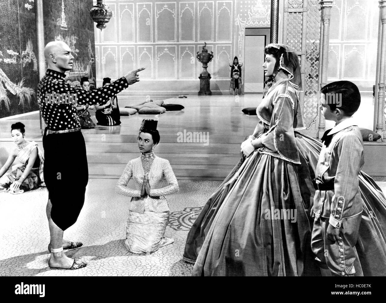 THE KING AND I, Yul Brynner, Rita Moreno, Deborah Kerr, Rex Thompson ...