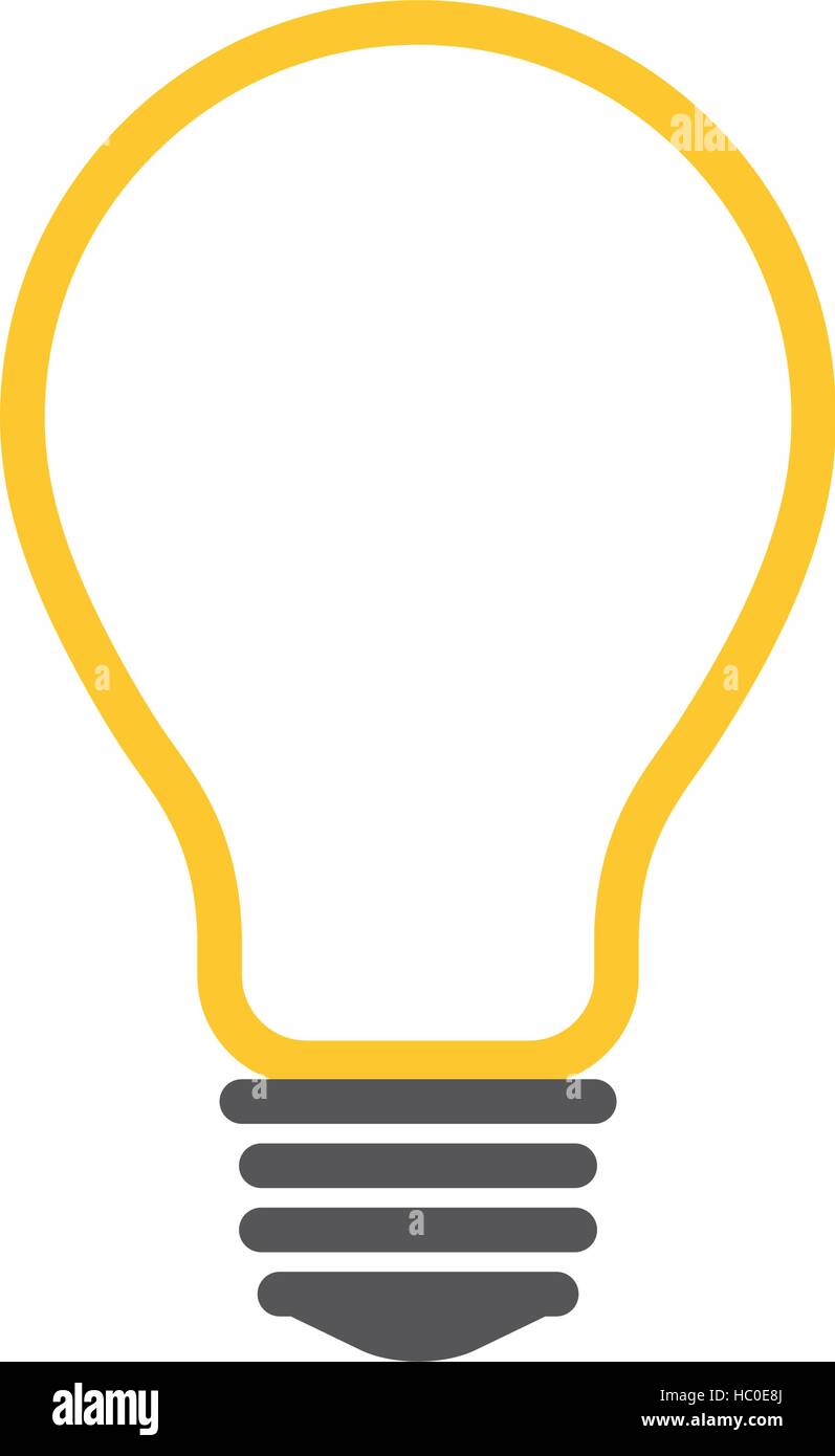Isolated bulb symbol icon vector illustration graphic design Stock ...